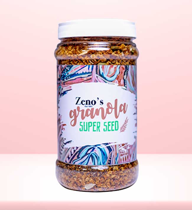 Super Seed Granola - Zeno’s Yoghurt